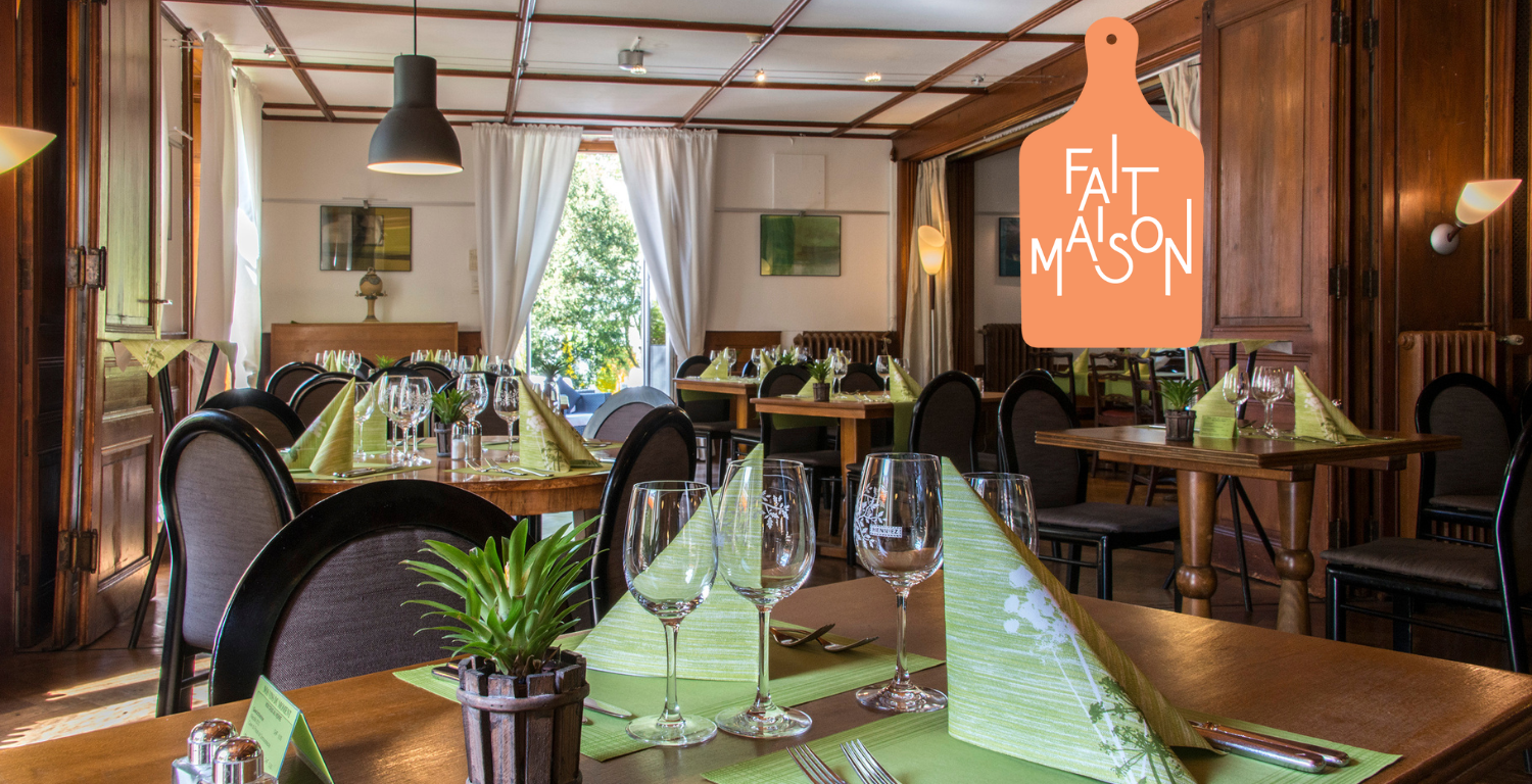 Das Restaurant L'Aigle trägt das Label "Fait Maison" | Val-de-Travers